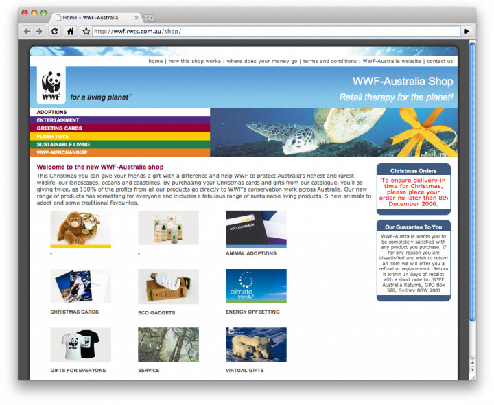 Real World Technology Solutions | WWF Online Store